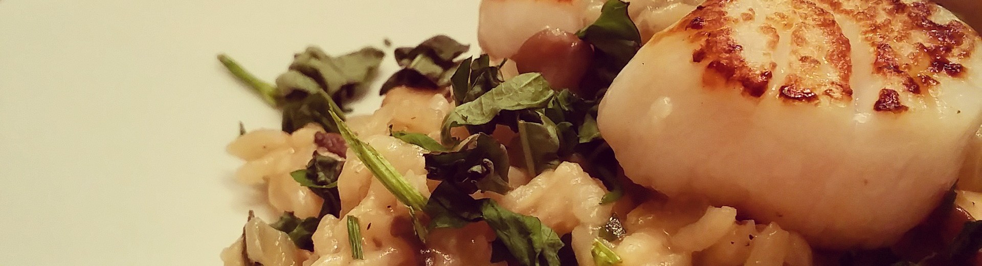 Hell’s Kitchen | Mushroom & Truffle Oil Risotto with Pan Seared ...